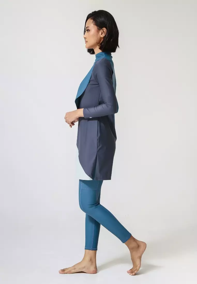 Buy LANUUK LANUUK Cape Modest Swim Dress – Wave 2026 Online | ZALORA