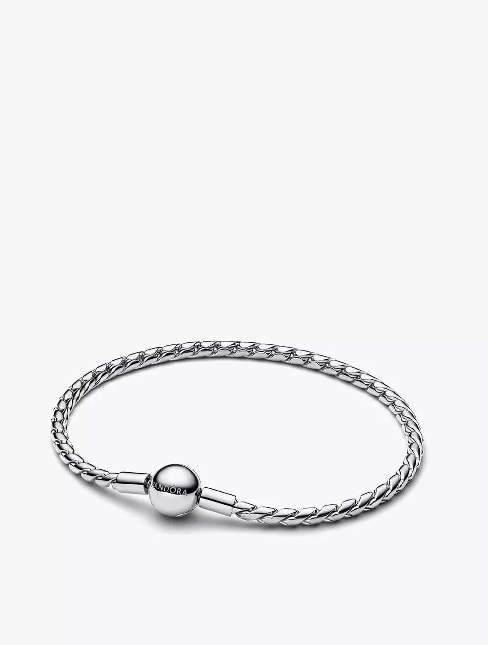 Jual PANDORA Round Clasp Wing Chain Bracelet, Sterling silver - 17 ...