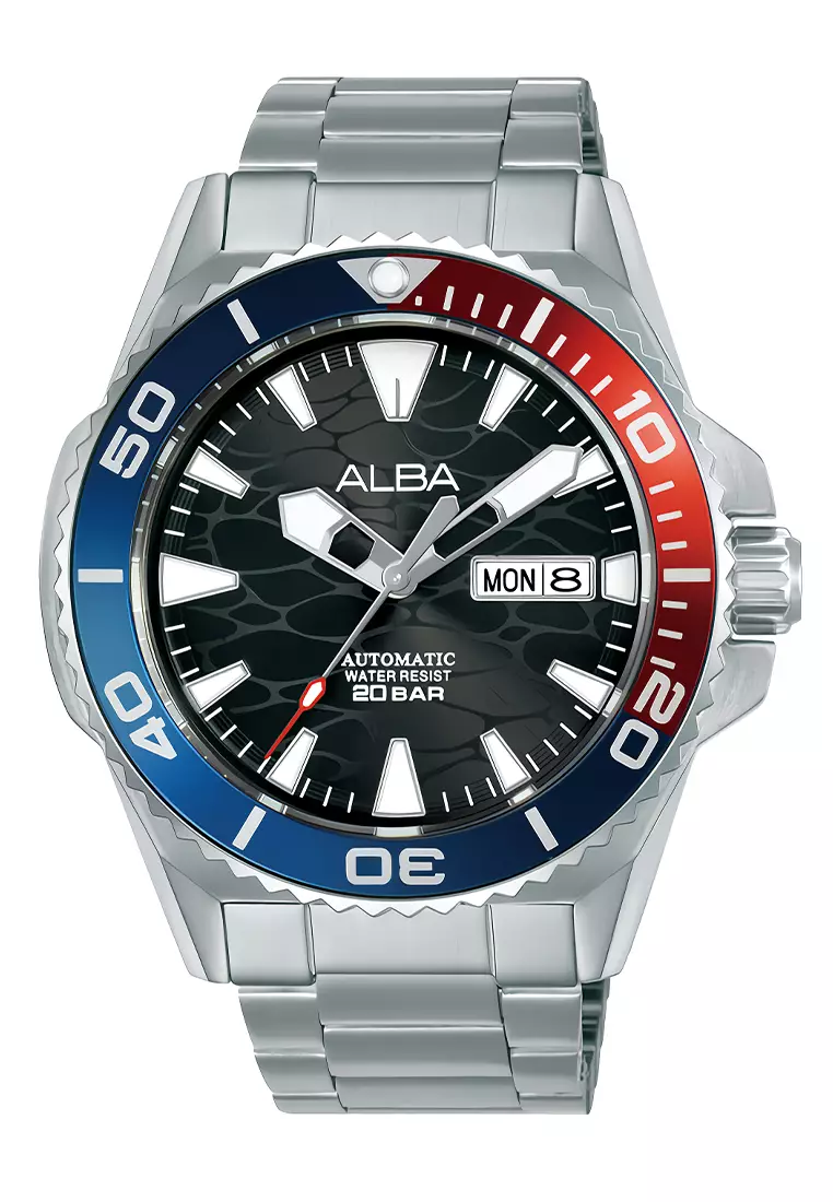 Jual Alba Alba Mechanical - Jam Tangan Automatic Pria - Black Gradient ...