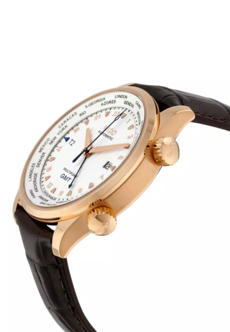 Buy Mido Mido Multifort GMT Gent Automatic Watch M0059293603100 Online ...