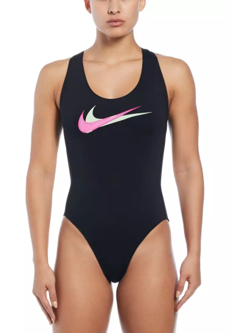 Buy Nike Nike Swim Women's Multi Logo Crossback One Piece Online | ZALORA Malaysia
