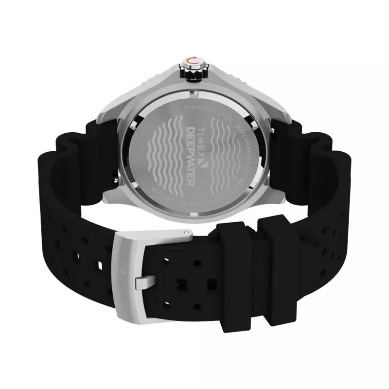 Jual Timex Jam Tangan Pria Timex Deepwater Meridian TW2W81600 Black ...
