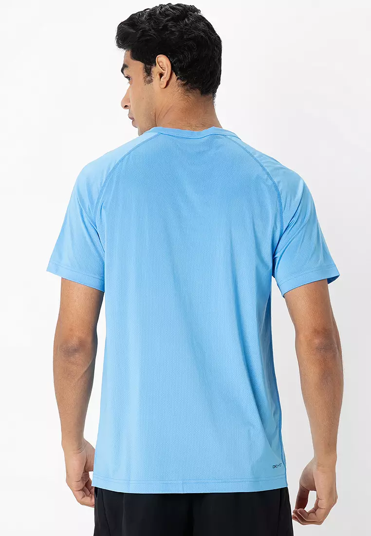 Jual Nike Men's Dri-FIT Ready Short-Sleeve Fitness Top Original 2025 ...