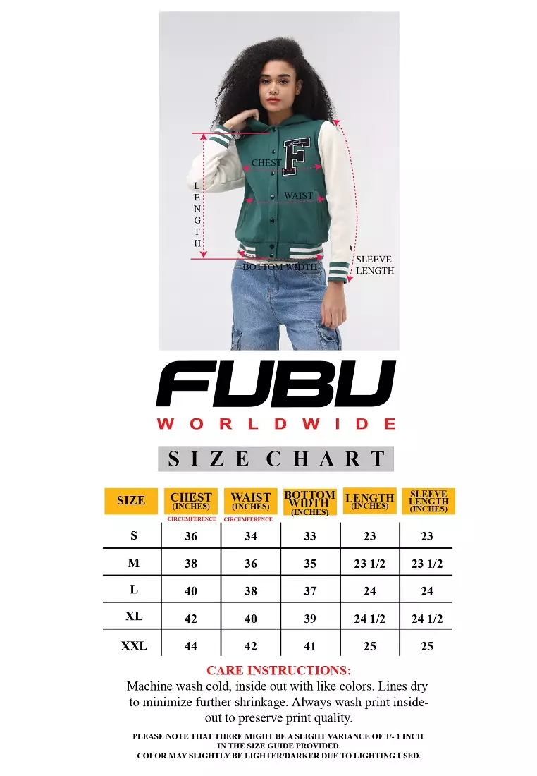 Buy Fubu Queens Varsity Jacket 2025 Online | ZALORA Philippines