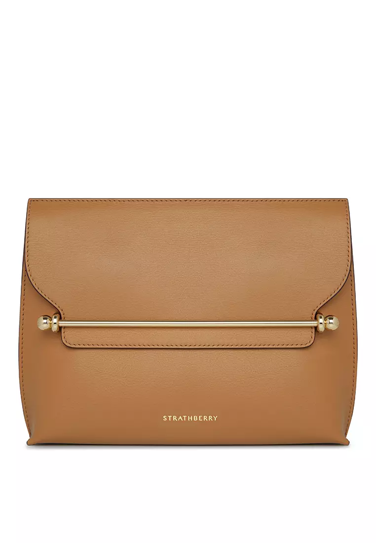 Buy Strathberry Stylist Crossbody Bag - Caramel 2024 Online | ZALORA ...