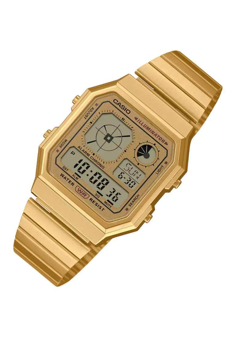 Buy Casio Digital Watch A130WEG-9A 2025 Online | ZALORA Philippines