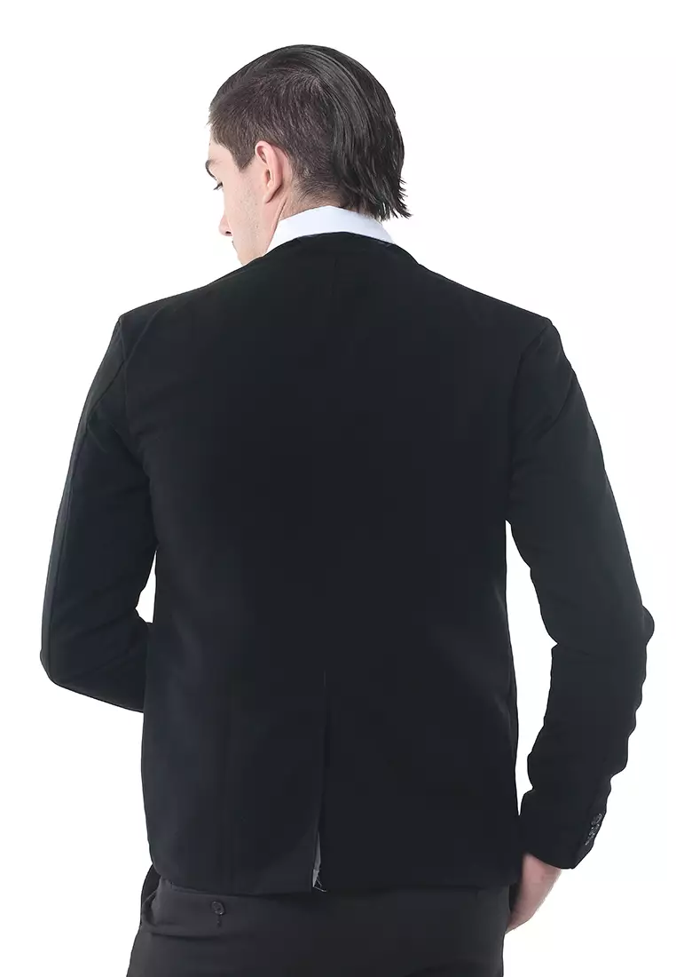 Jual Crows Denim Crows Denim - Blazer Pria Slim Body Style Fashion ...