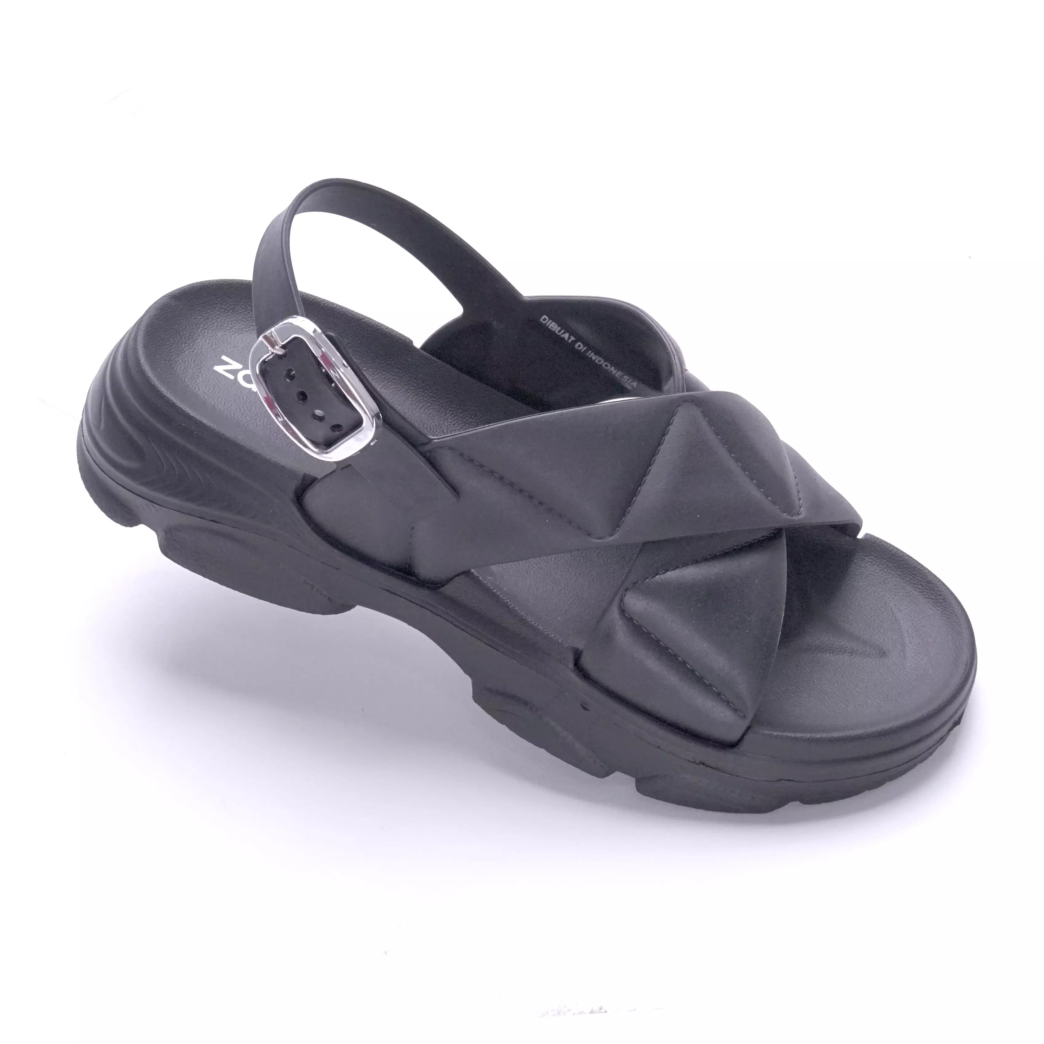 Jual ZANDILAC ZANDILAC - SANDAL WANITA DEWASA CH230114WD - HITAM full ...