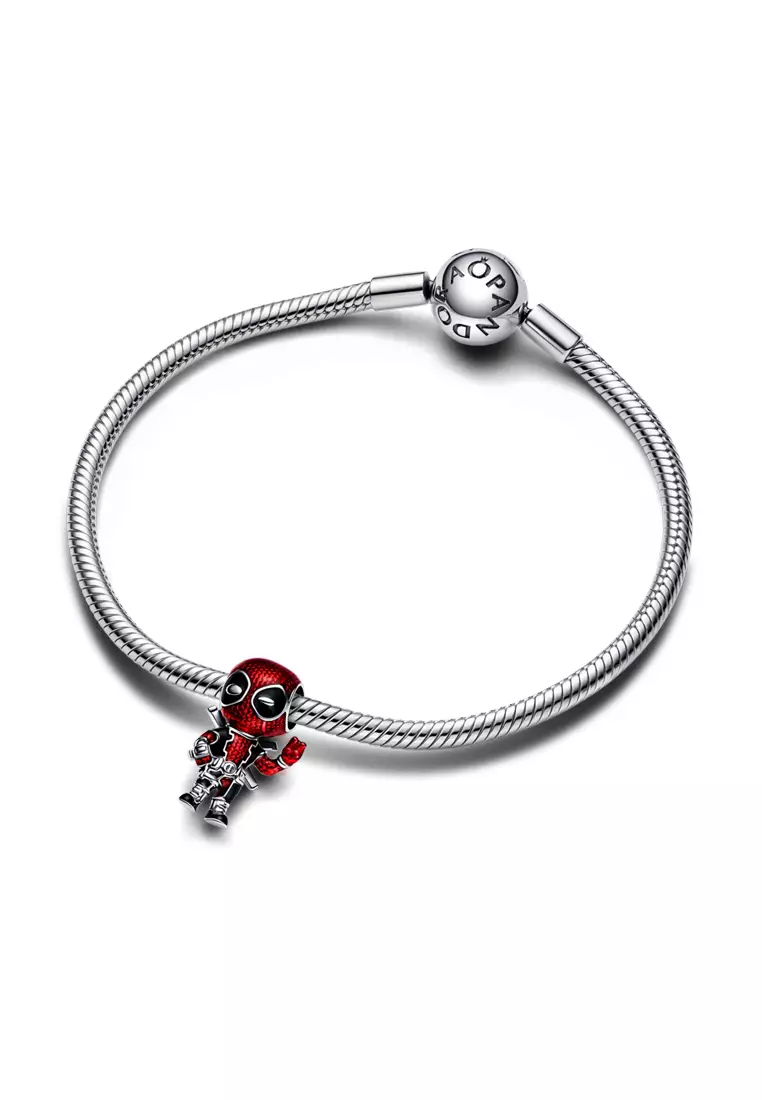 Buy PANDORA Pandora x Marvel Deadpool Charm Online | ZALORA Malaysia