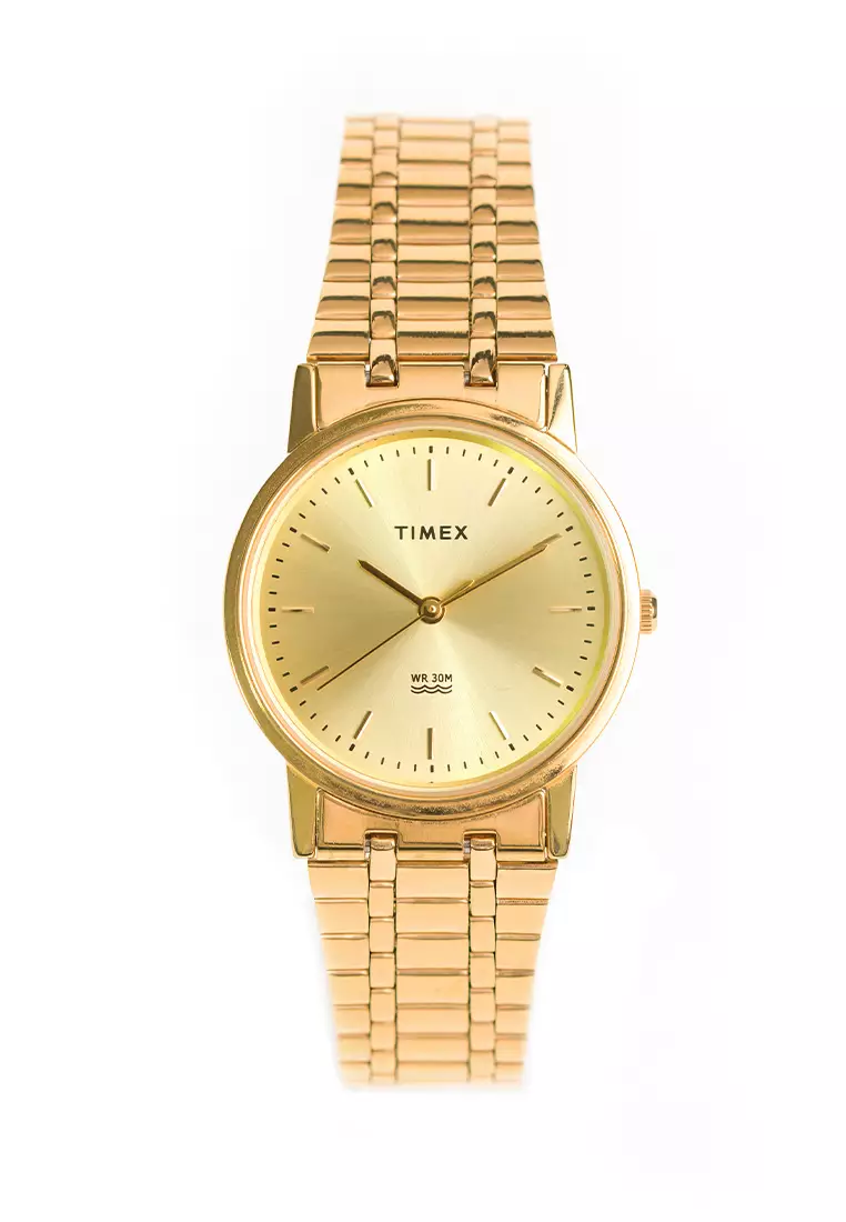 Buy Timex Timex AB Series Gold Stainless Steel Mens Watch TW00A304E ...