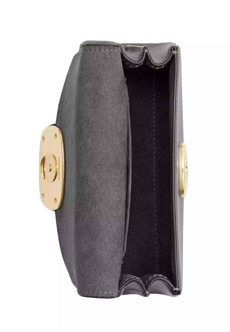 Buy Coach Eliza Mini Top Handle Bag - Charcoal Black 2025 Online | ZALORA