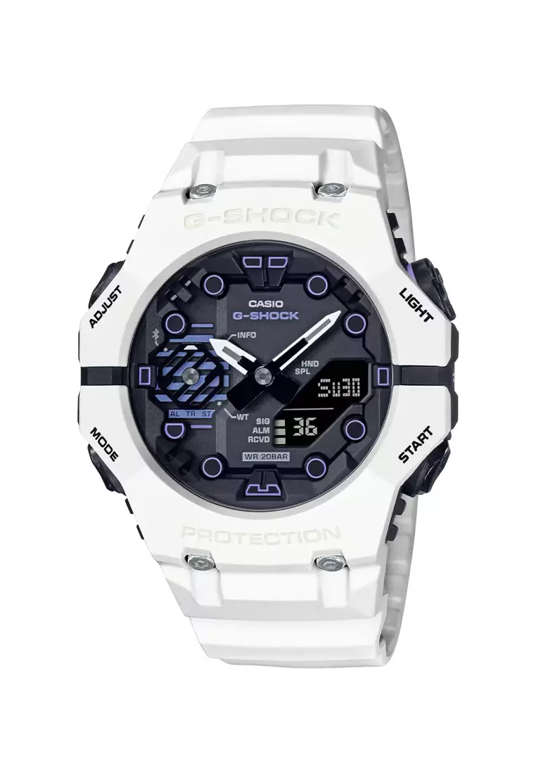 Jual G-Shock Casio G-SHOCK Jam Tangan Pria - White Black - Resin - GA ...
