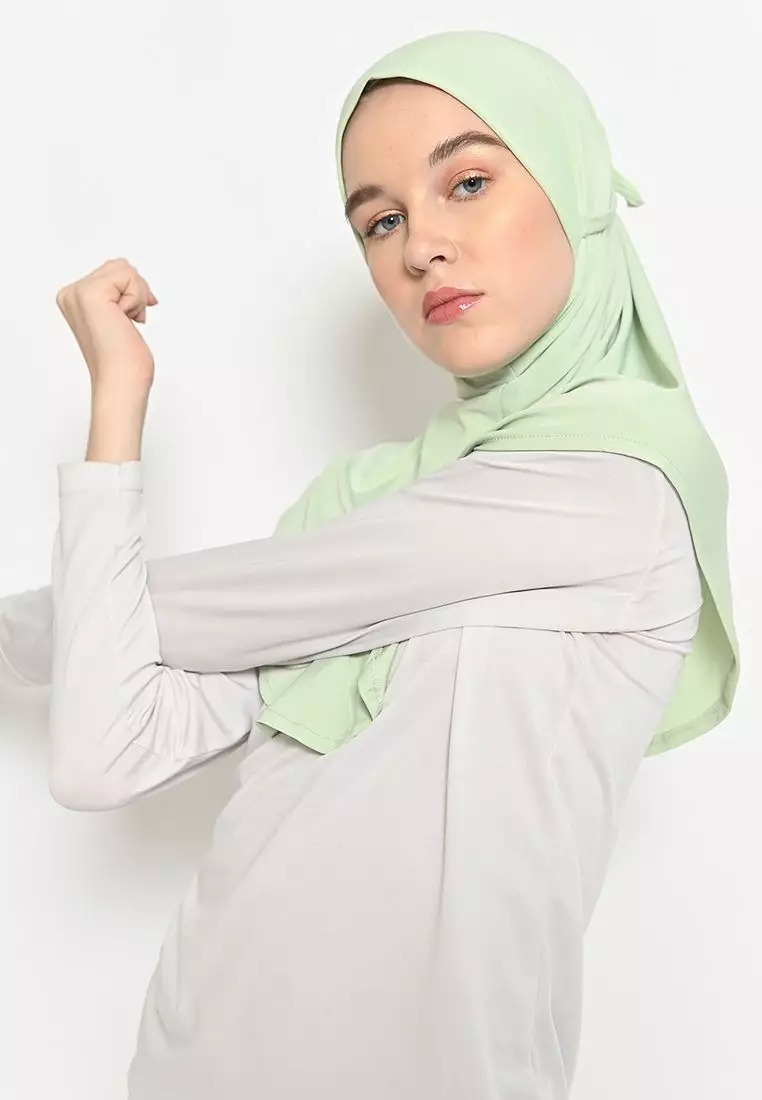 Jual My Daily Hijab Maisa Hijab Sporty Tali Mint Original 2025 | ZALORA ...