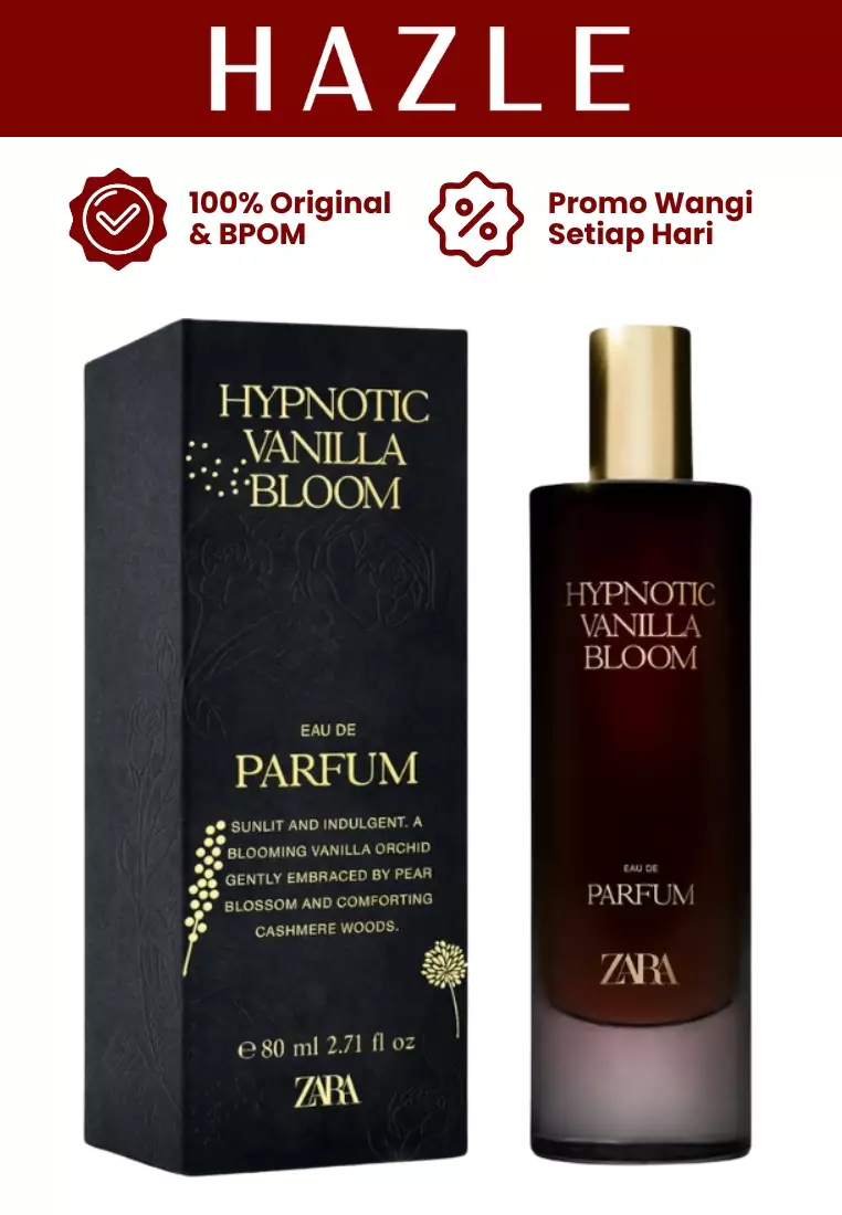 Jual ZARA Zara Hypnotic Vanilla Bloom Woman EDP 80 ml Original 2025 | ZALORA Indonesia