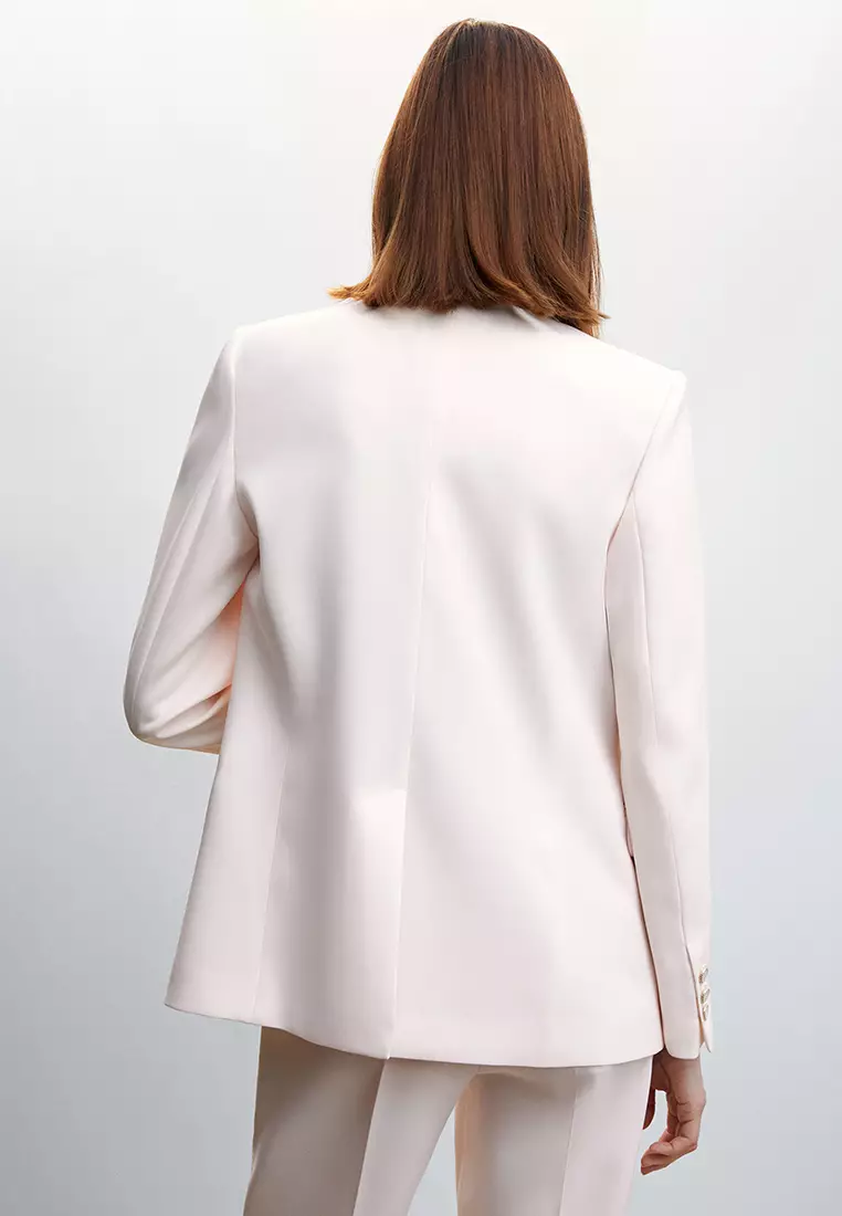 Buy Mango Suit Jacket With Buttons 2025 Online | ZALORA Philippines