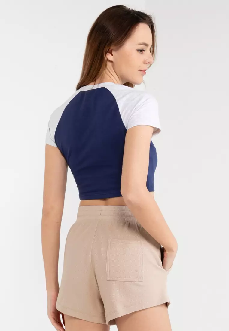 Jual Champion Crop Ringer Tee Original 2025 | ZALORA Indonesia