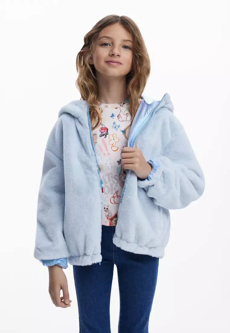 Jual Desigual Reversible padded jacket Original 2025 | ZALORA Indonesia