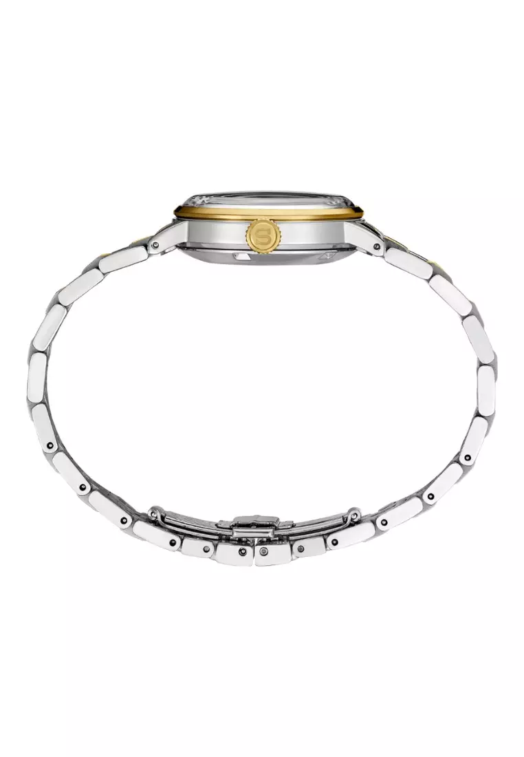 Seiko Seiko Presage Cocktail Time ‘White Lady’ Diamond Twist Champagne ...