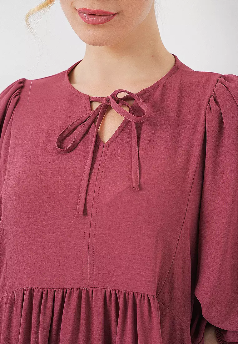 Buy Bigdart Balloon Sleeve Long Hijab Dress Online | ZALORA Malaysia