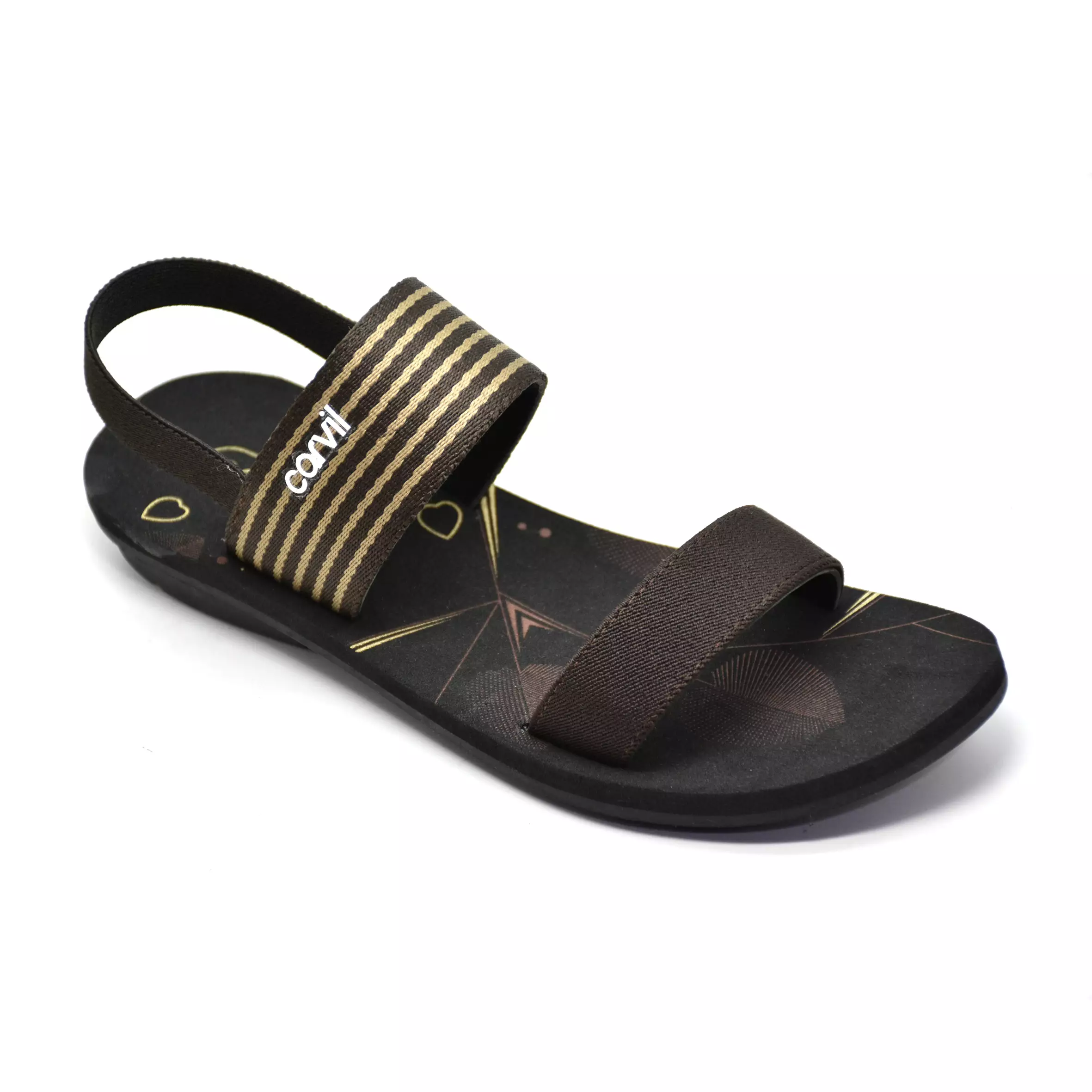 Jual Carvil Carvil Sandal Wanita Yelin-TB Brown/Beige Original 2025 ...