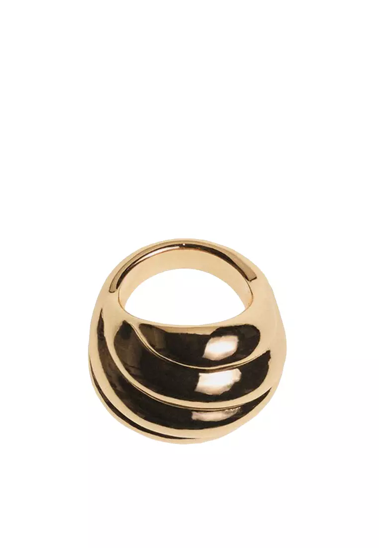 Buy Mango Textured Embossed Ring Online | ZALORA Malaysia