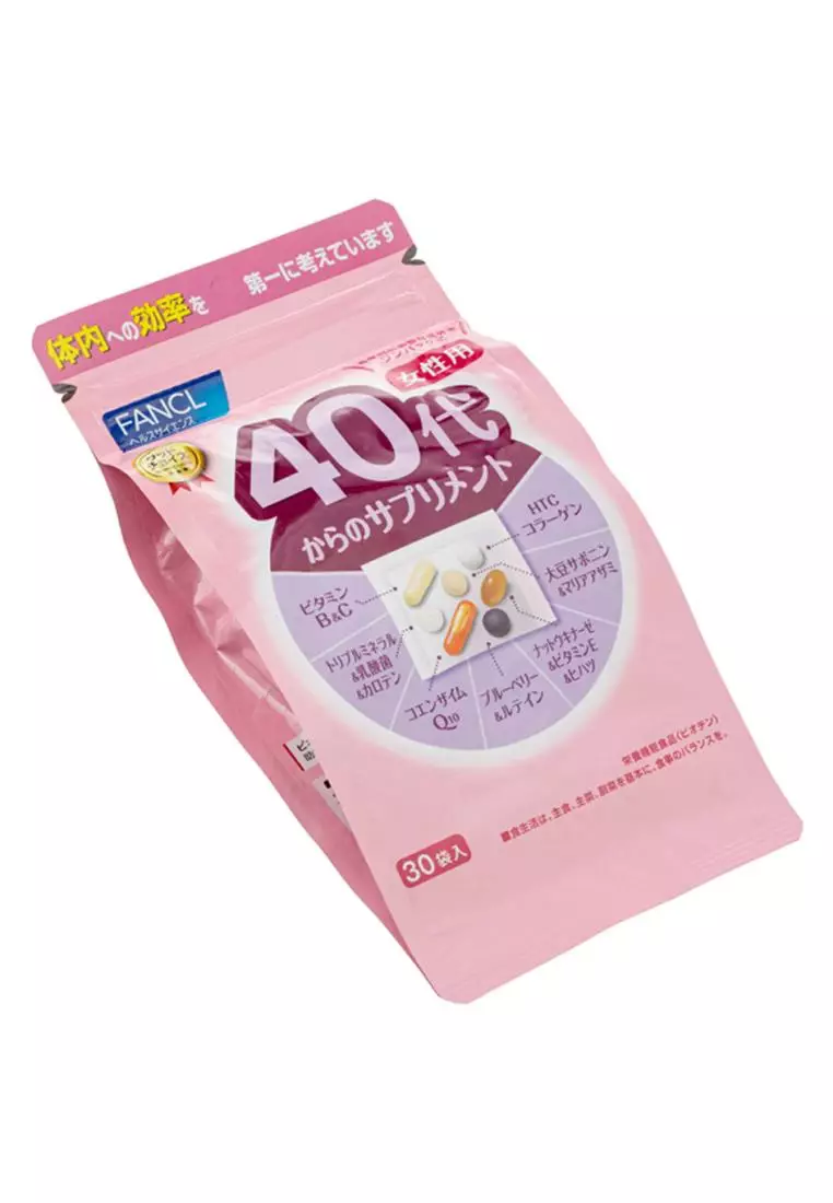 Buy FANCL Fancl 40's Women Supplement 30pcs 2025 Online | ZALORA