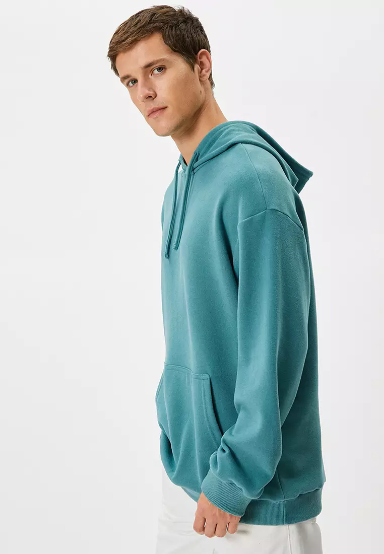 Jual KOTON Basic Kangaroo Hoodie Original 2024 | ZALORA Indonesia