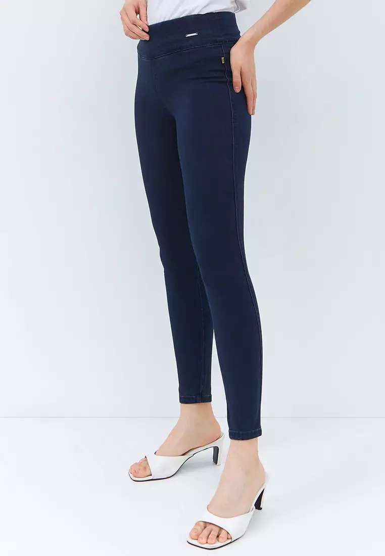 Jual C2 Outfitters C2 Weslin Navy Jeans Push In Ultra Slim Original ...