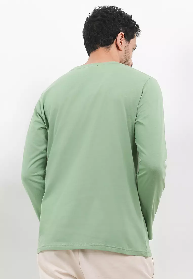 Jual Tolliver Basic Long Sleeve Tee Original 2024 | ZALORA Indonesia
