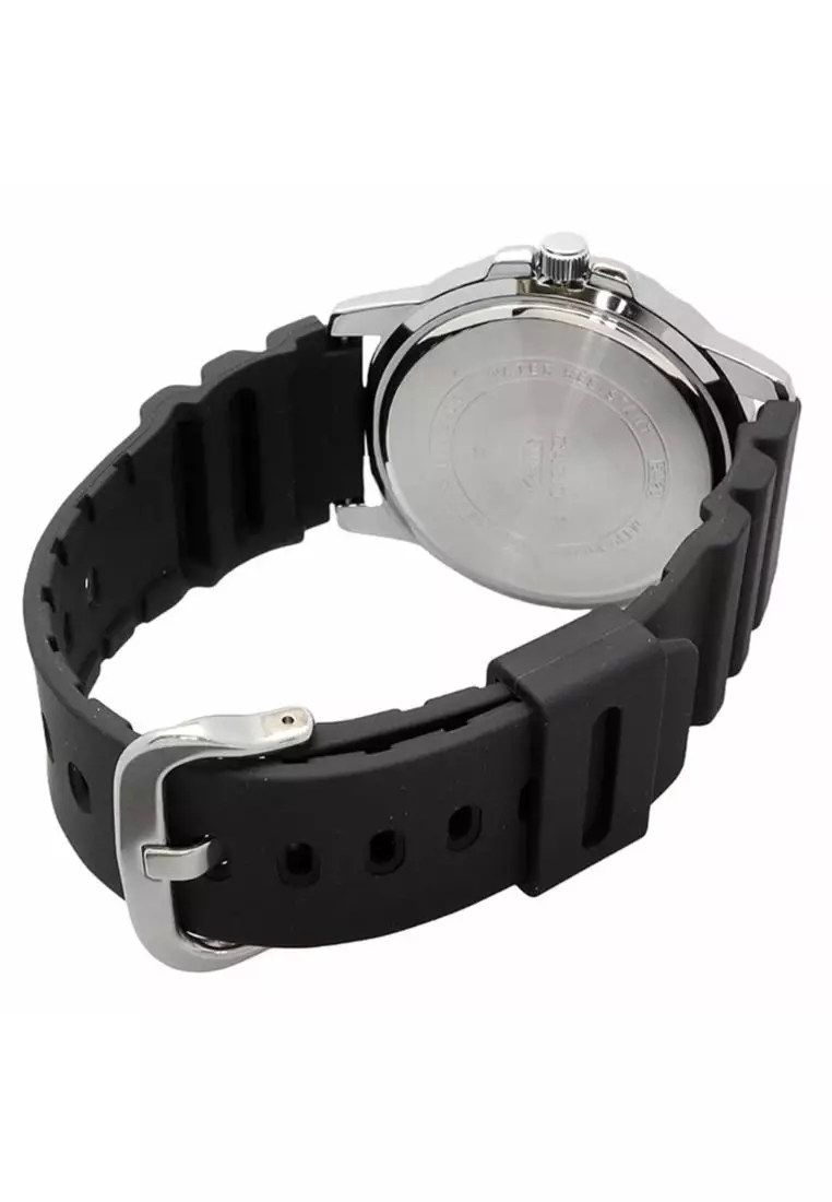 Casio Men's Analog Watch MTP-VD300-1B with Black Resin Band 2025 | Buy ...