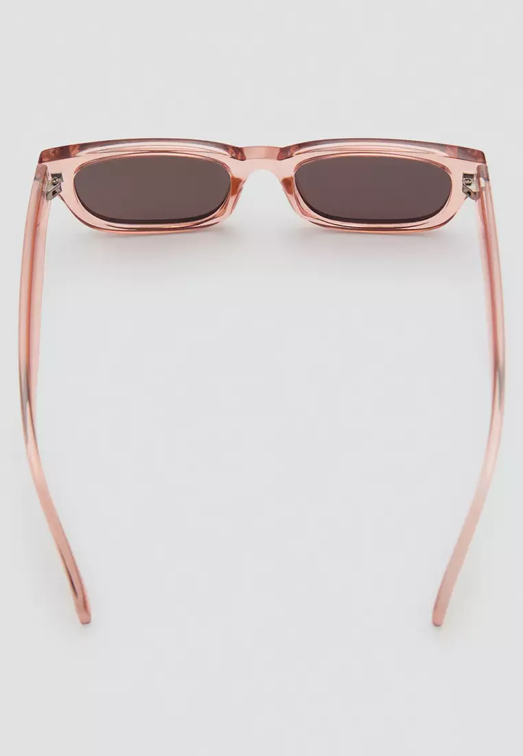 Buy Mango Rectangular-Frame Sunglasses 2025 Online | ZALORA
