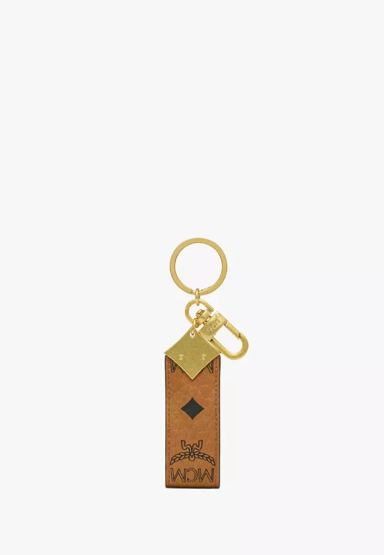 Buy MCM Aren Diamond Logo Key Holder in Visetos 2025 Online | ZALORA ...