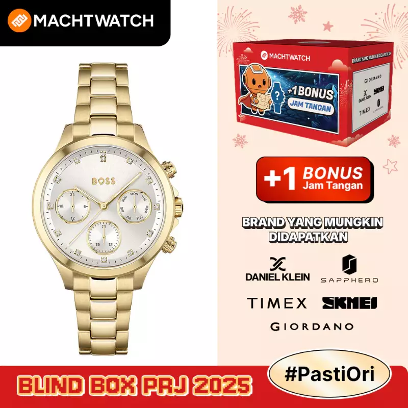 Jual HUGO BOSS Jam Tangan Wanita Hugo Boss Hera 1502628 Ladies Silver ...