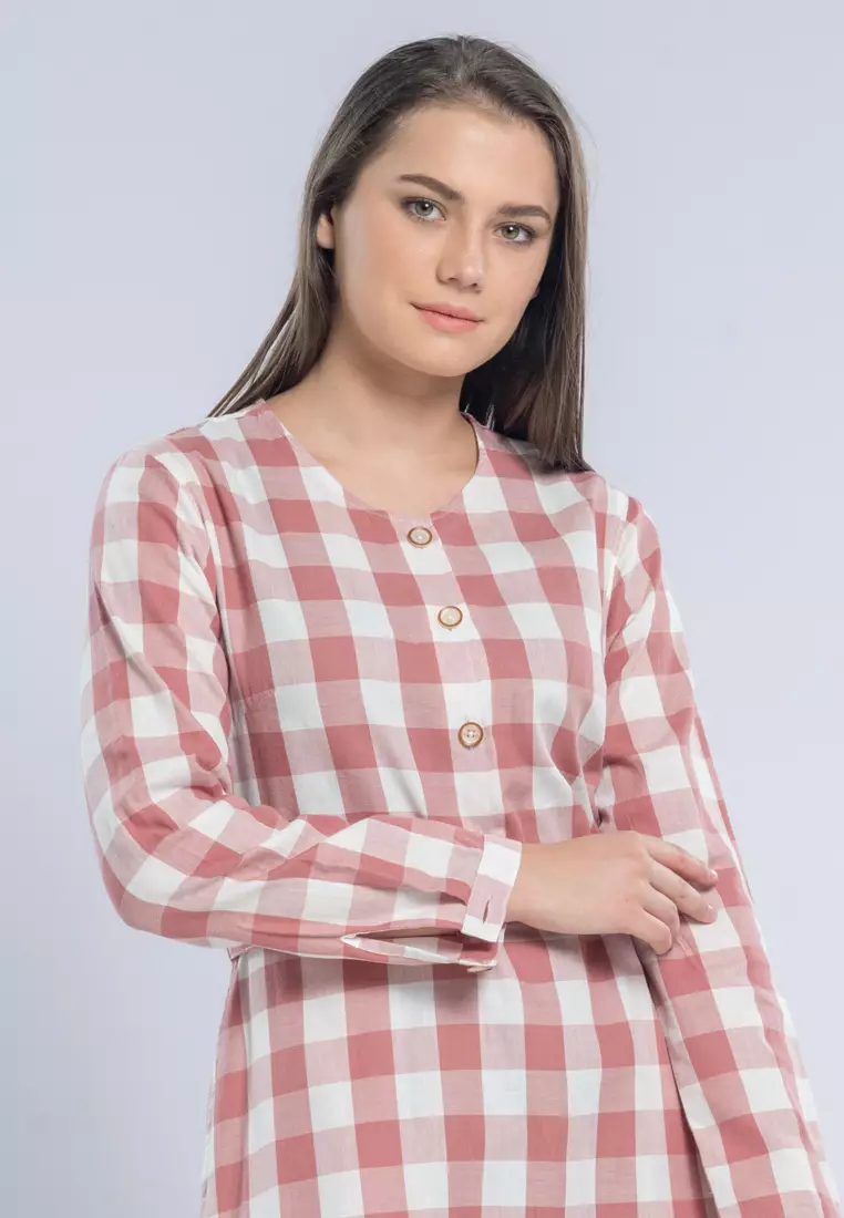 Jual C2 Outfitters C2 Zeisha Pink Long Dress Original 2025 | ZALORA ...