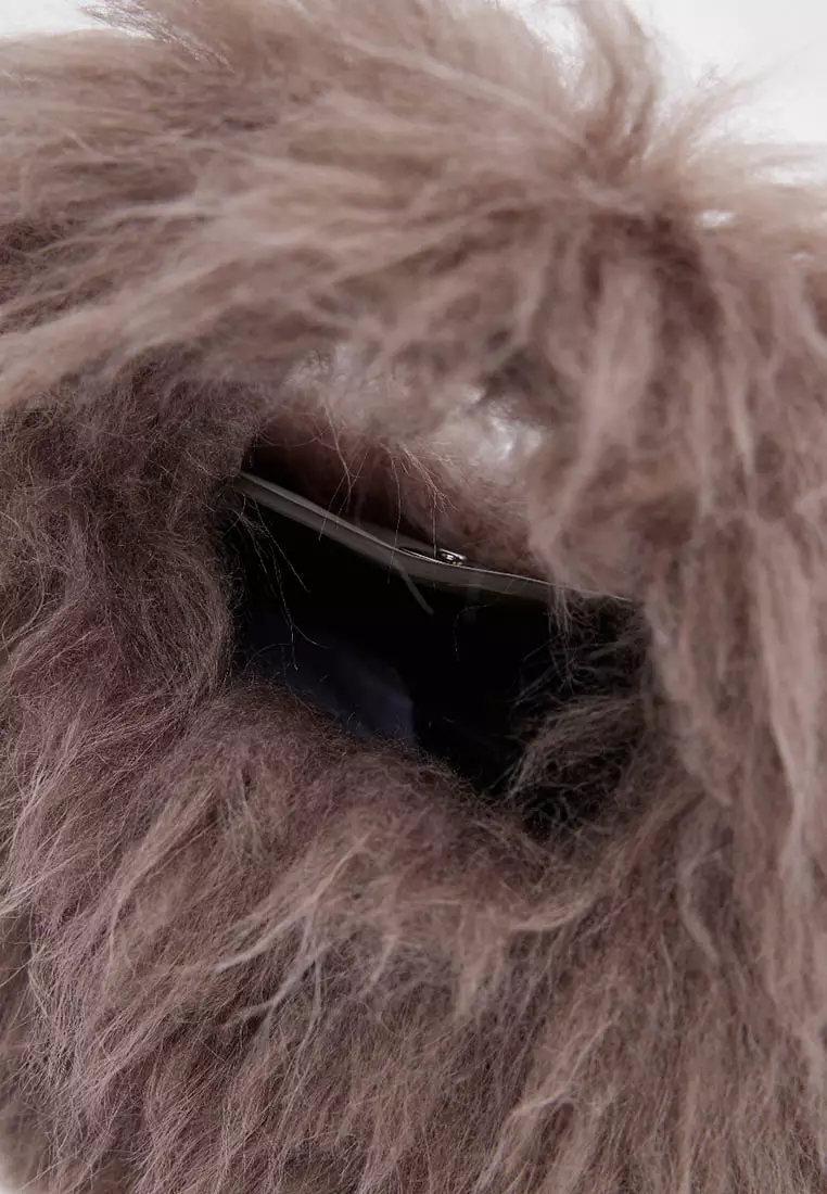 Buy Urban Revivo Fluffy Shoulder Bag Online | ZALORA Malaysia
