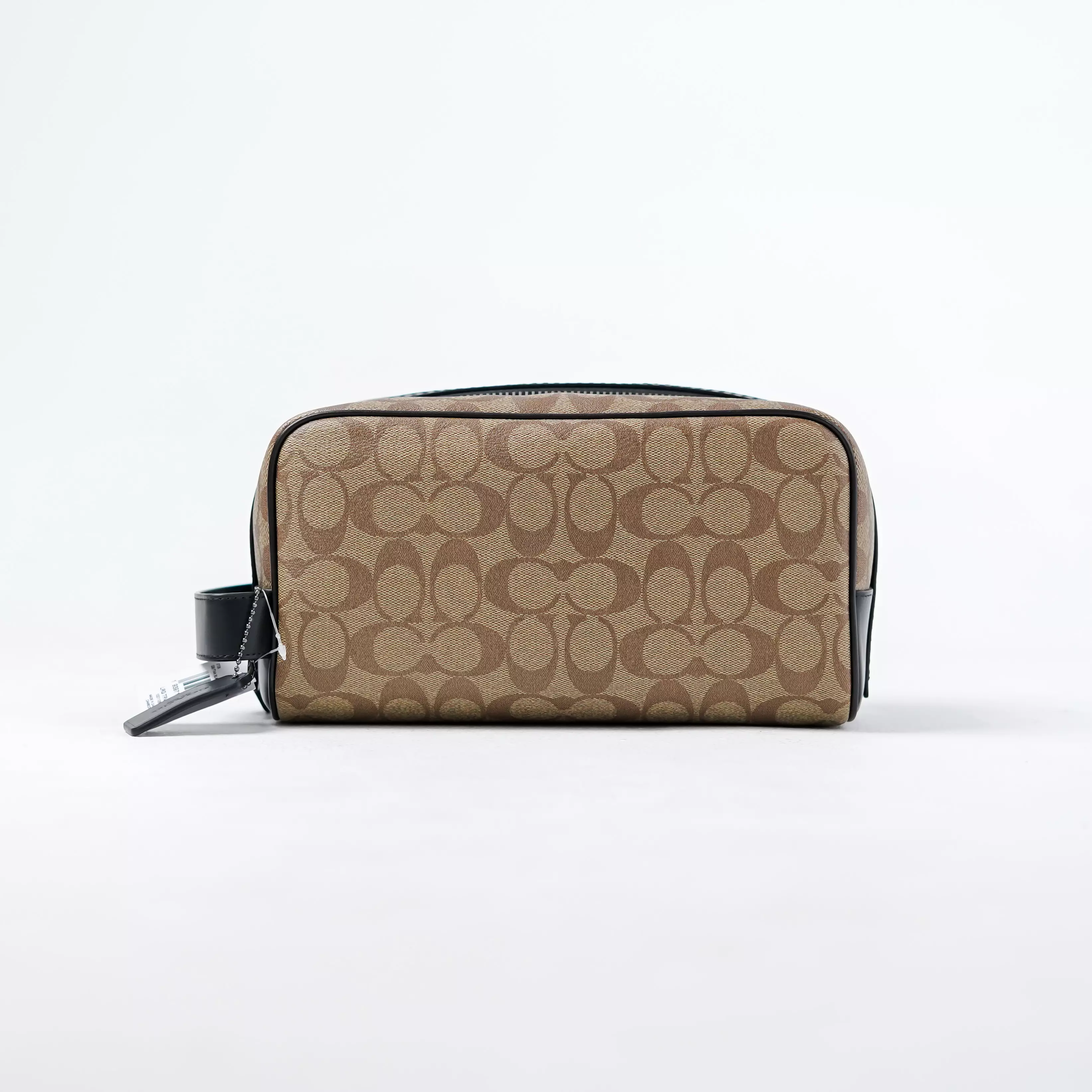 Jual Coach Tas COACH CC MONOGRAM BROWN POUCH CLUTCH 100% ORIGINAL ...