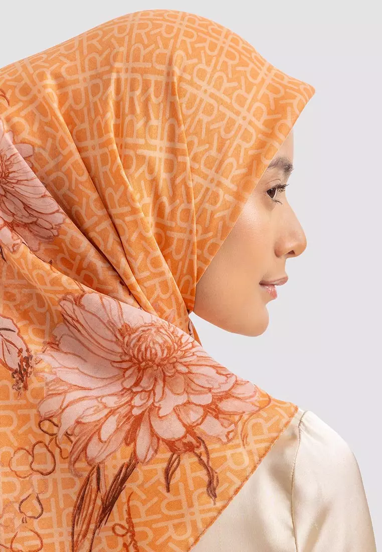 Jual Riamiranda Ria Miranda Apricot Sazwa Scarf Original 2025 | ZALORA ...