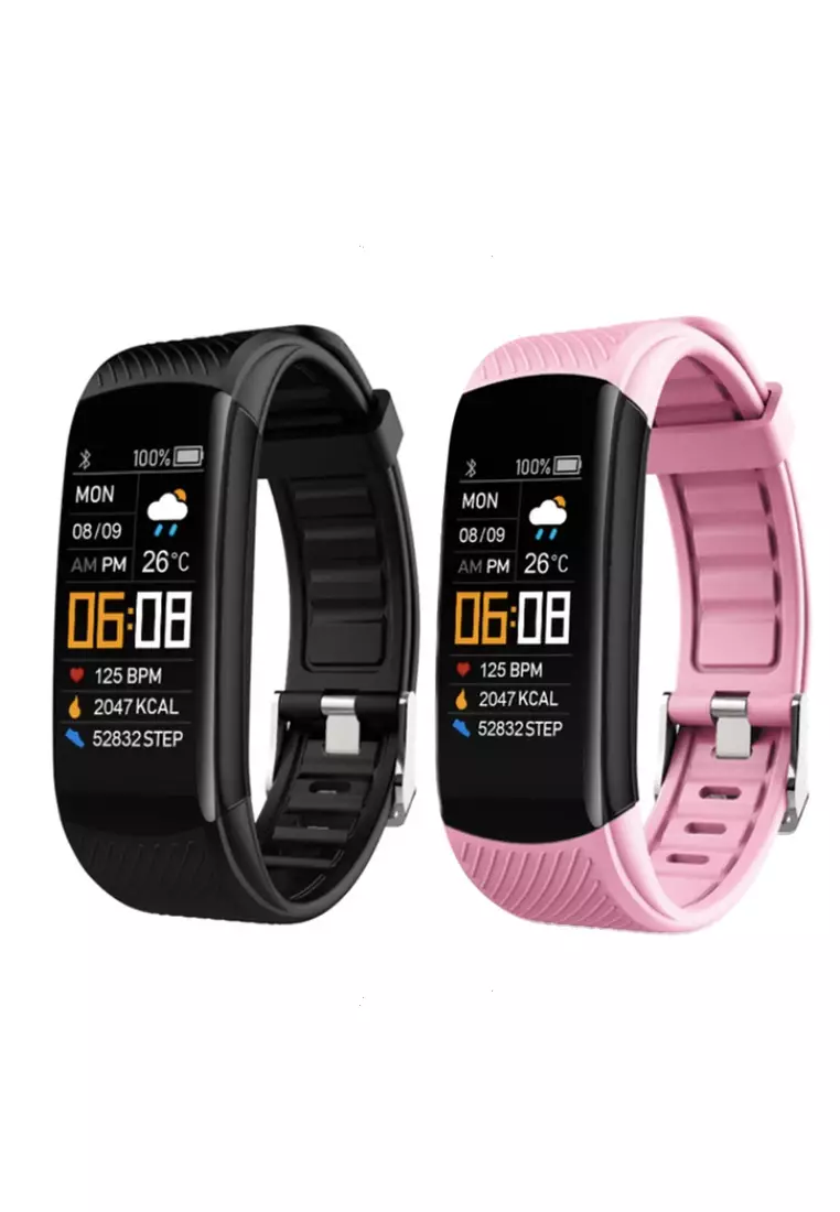 Buy EGLANTINE 2 IOS/Android Waterproof Fitness SmartWatches, Heart Rate ...