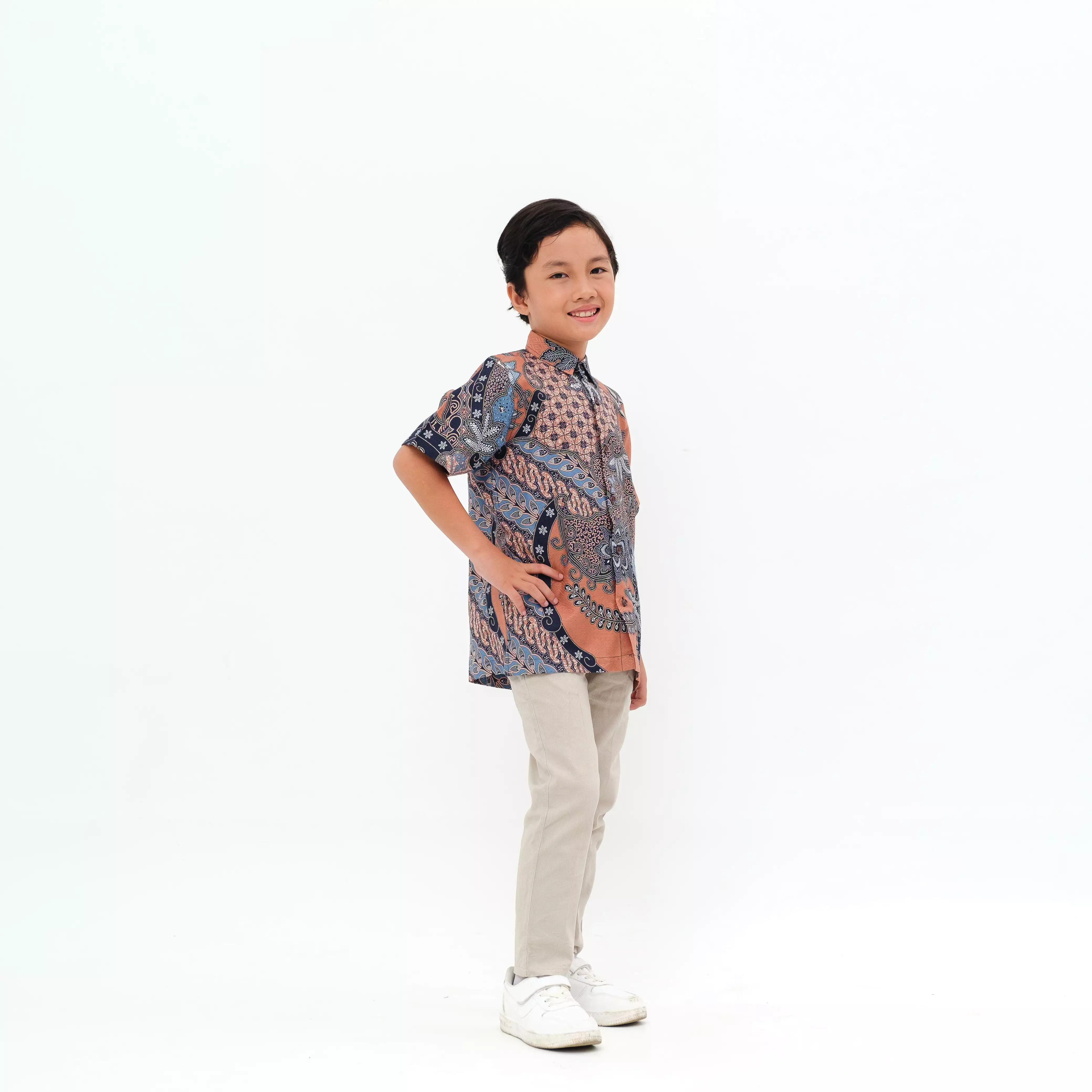 Jual Jayashree Batik Exclusive Kids Asya Kemeja Batik Anak Lengan ...
