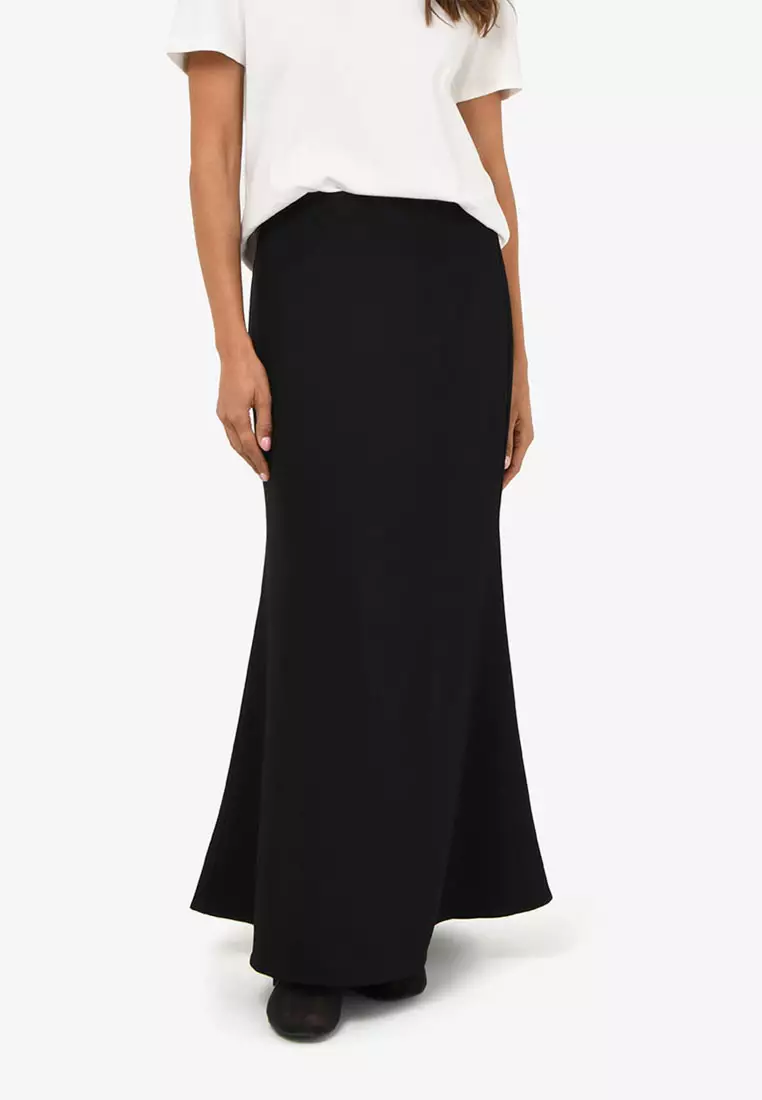 Buy FORCAST Caris Flared Maxi Skirt Online | ZALORA Malaysia