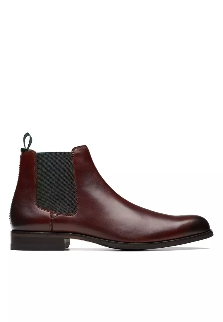Clarks tan leather boots store
