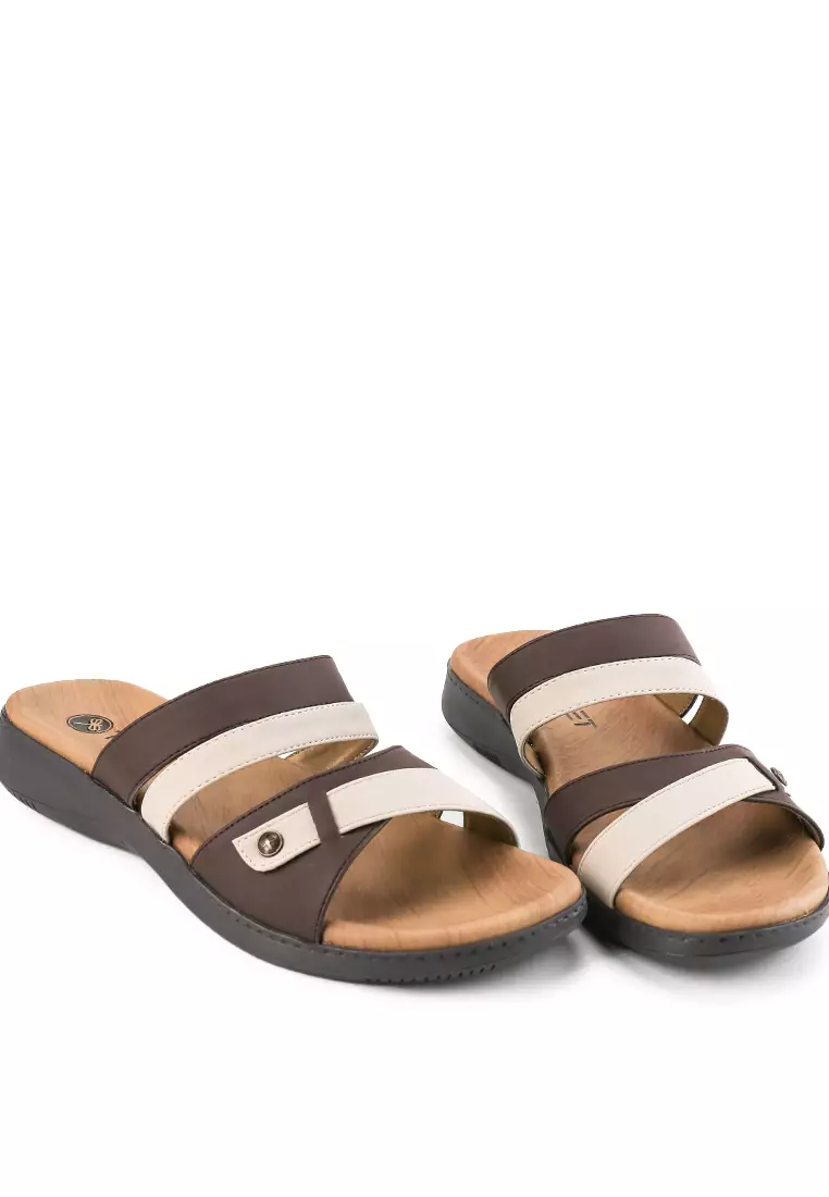 Jual Triset Shoes TF6022 Sandals Flip Flops Original 2025 | ZALORA ...