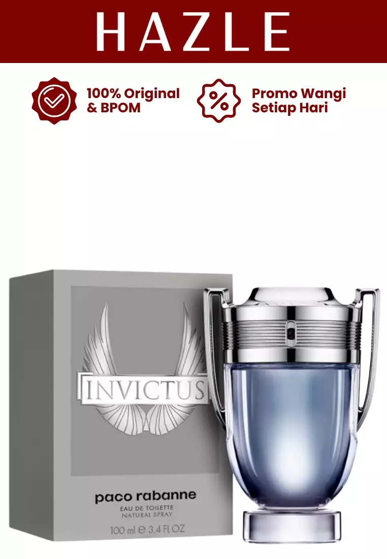Jual Paco Rabanne Invictus Man EDT 100 ml Original 2025 | ZALORA ...
