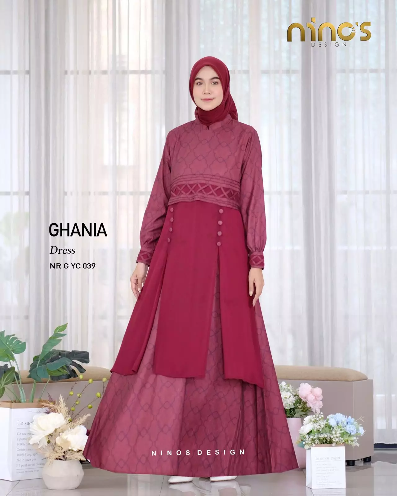 Jual NINOS DESIGN Ghania DressBy Ninoa Design Original 2024 | ZALORA ...
