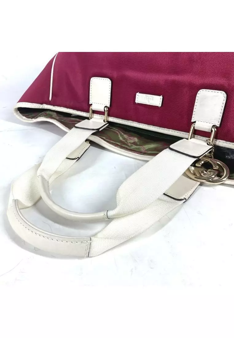 Buy Gucci Pre-Loved Gucci Red Leather Shoulder 2025 Online | ZALORA ...