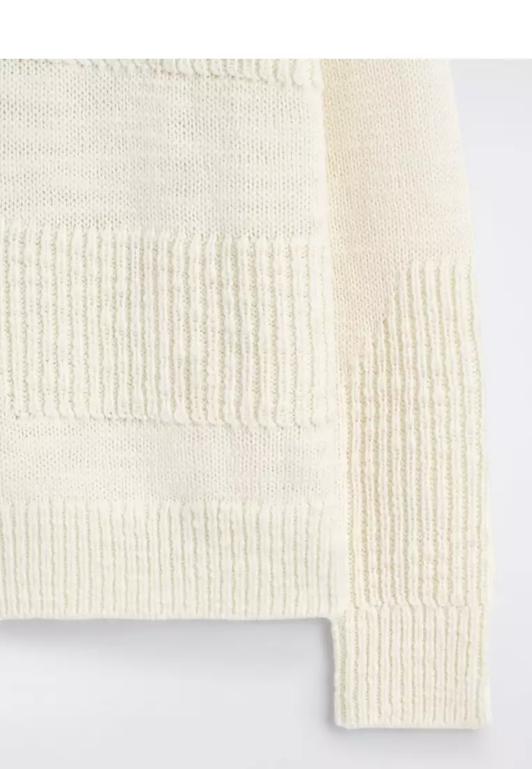 Buy COS LADDER-STITCH WOOL JUMPER 2025 Online | ZALORA Philippines