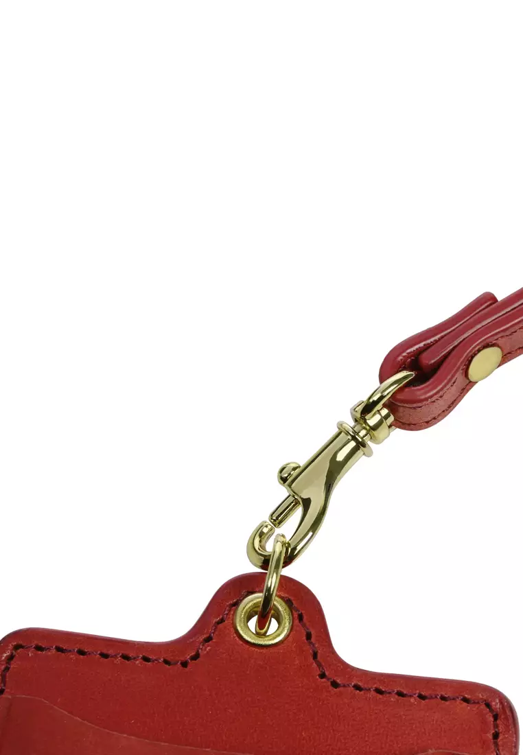 Buy RABEANCO Clipper Strap Card Case - Red 2025 Online | ZALORA