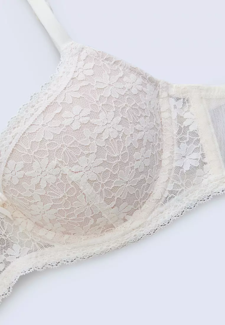Buy 6IXTY8IGHT 6IXTY8IGHT ZADIE SOFT WIRED LACE LIGHT PAD BRA BR13748 ...