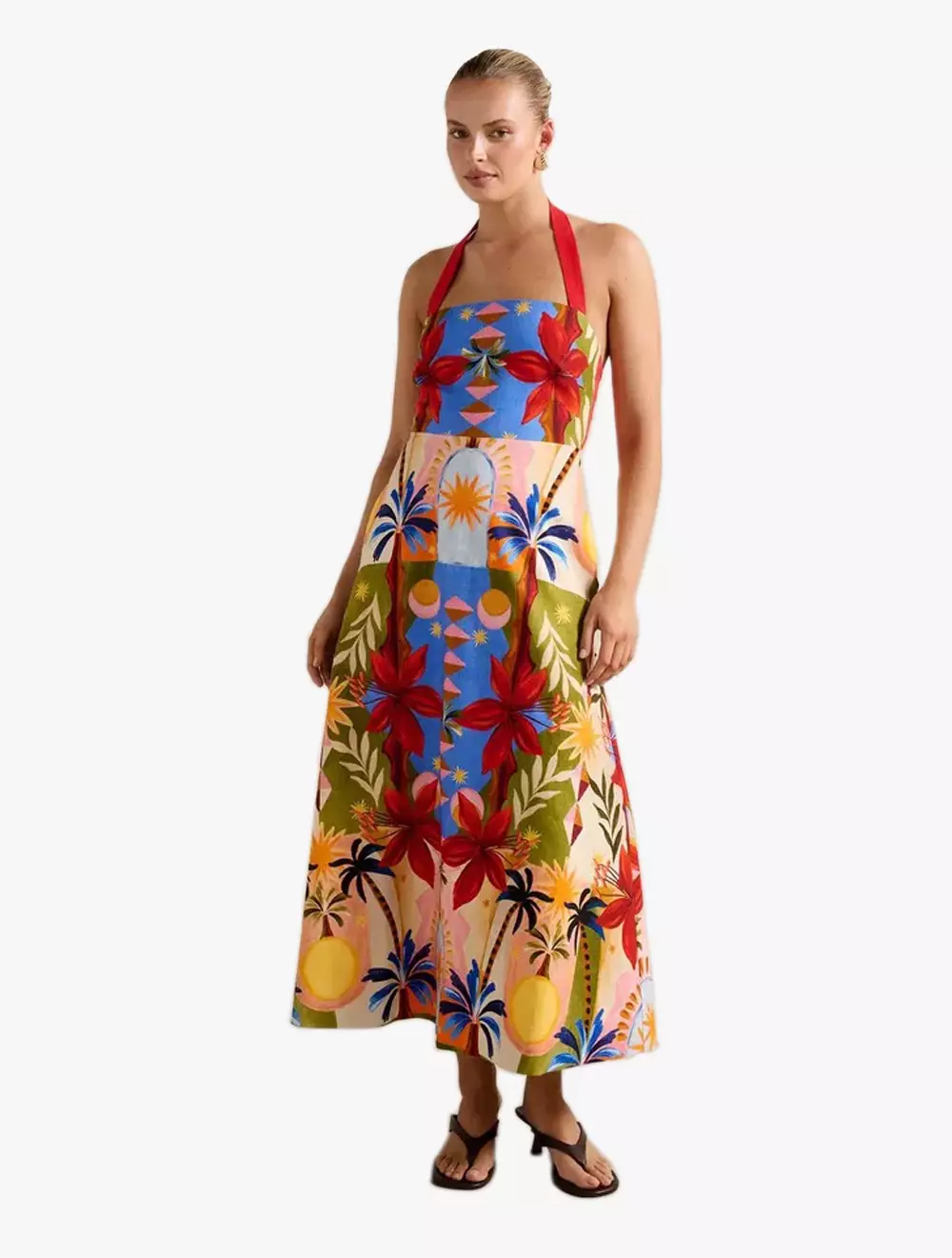 Jual Forever New Romee Halter Neck Midi Original 2026 | ZALORA Indonesia