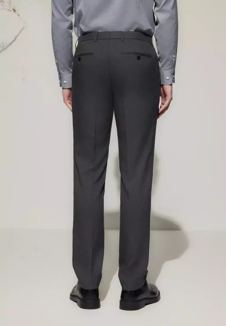 Buy G2000 G2000 Teflon Regular Fit Twill Suit Pants 2026 Online ...